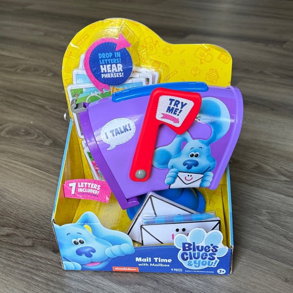 Nickelodeon | Toys | Nib Nickelodeon Blues Clues You Mail Time With ...